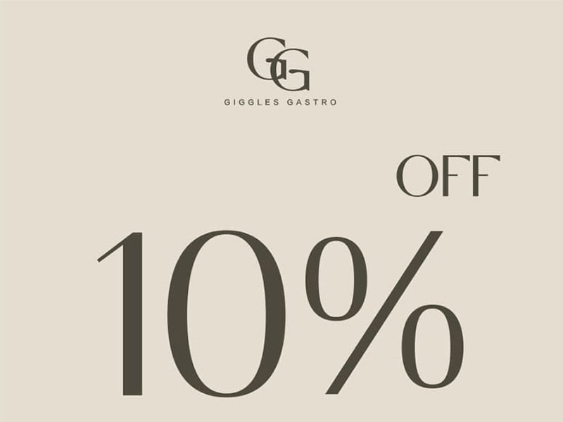 Review Us To Get 10% Off - Giggles Gastro